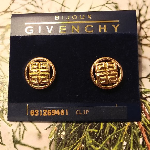 Bijoux Givenchy | Jewelry | Vintage Givenchy 8s Bijoux Clip On Earrings ...